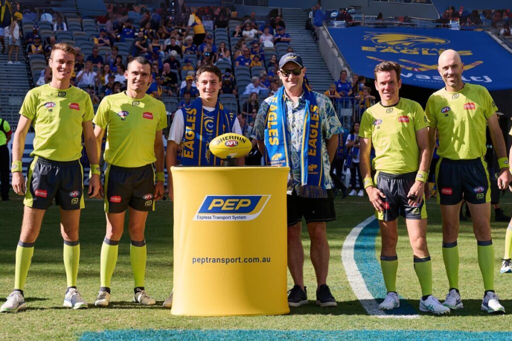 PEP Transport Partners with West Coast Eagles! - PEP Transport
