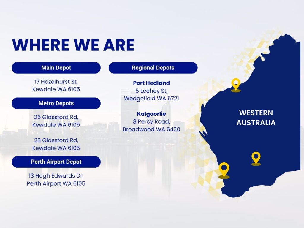 Our Locations - PEP Transport